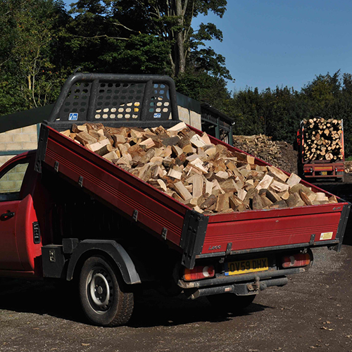 Kiln Dried - Firewood Hardwood Logs - Single Load - Kiln Dried Logs